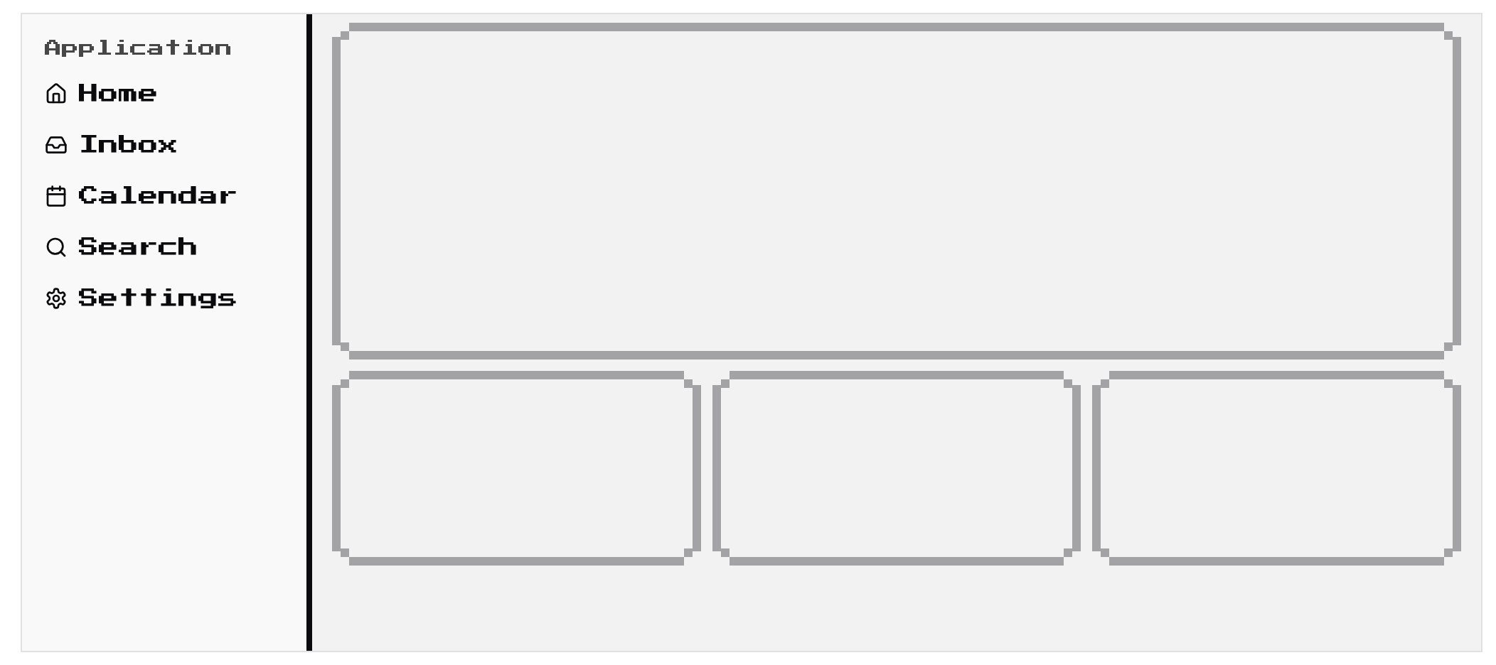 8-bit Sidebar - 8bitcn/ui